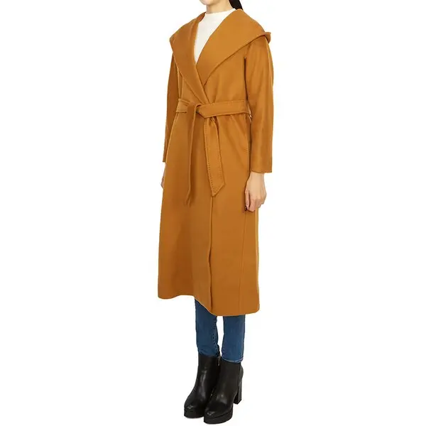 Max Mara Long-sleeved Lace Coat
