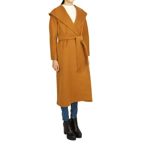 Max Mara Long-sleeved Lace Coat