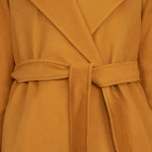 Max Mara Long-sleeved Lace Coat