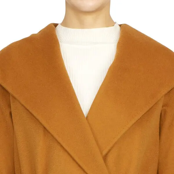 Max Mara Long-sleeved Lace Coat