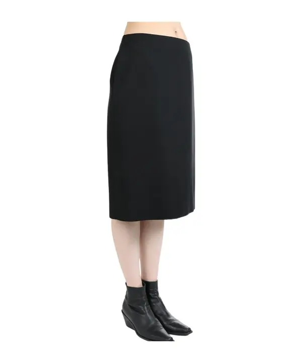 THE ROW Split Zipper Skirt