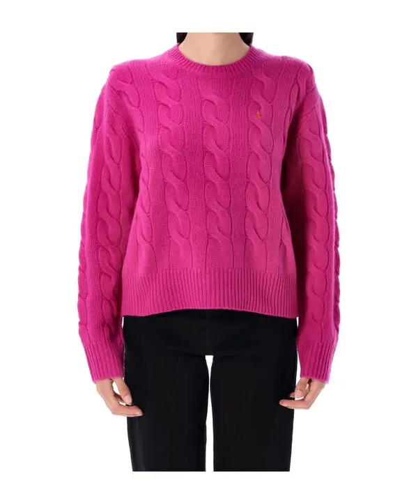 Polo Ralph Lauren Cable-knit Sweater - Fucsia