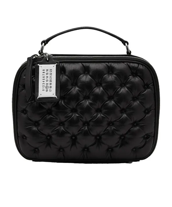 MAISON MARGIELA Glam Slam Padded Medium Tote Bag - Black