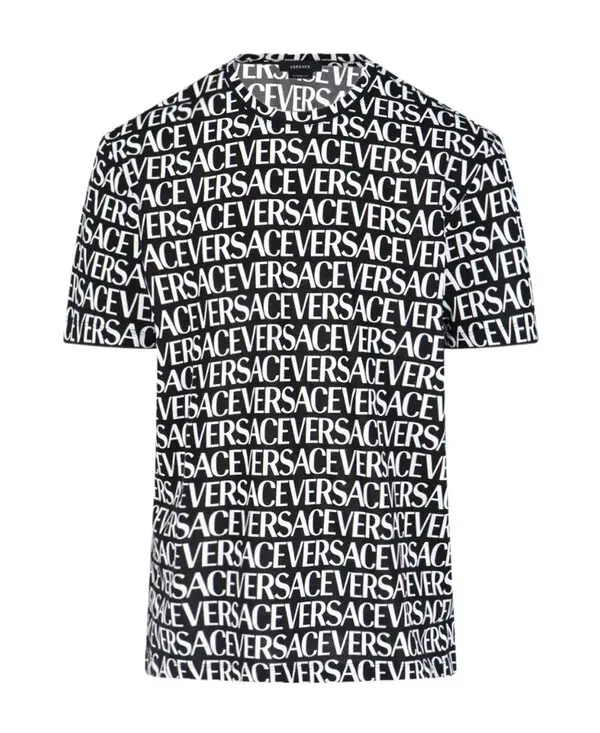 Versace Logo-print Cotton T-shirt