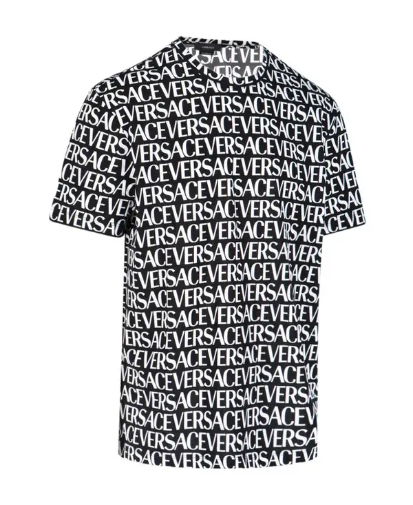 Versace Logo-print Cotton T-shirt