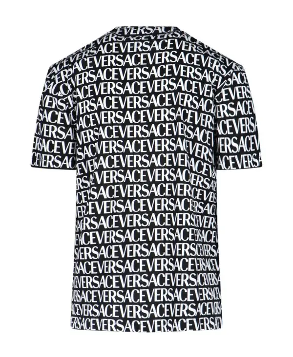 Versace Logo-print Cotton T-shirt