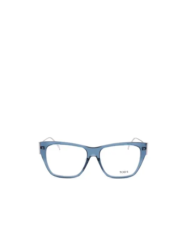 TOD'S Geometric Frame Eyeglasses - Blue
