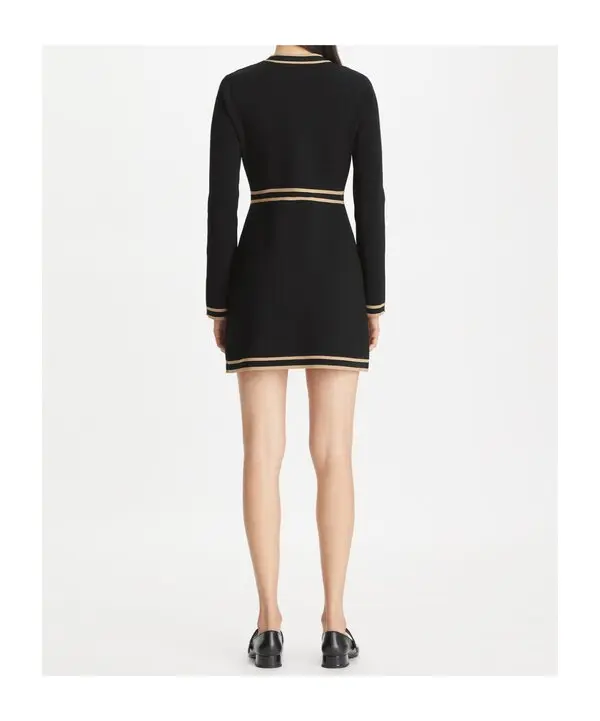 Tory Burch Kendra Long-sleeved Knitted Dress