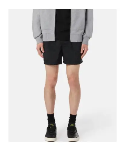 Stone Island Compass Patch Mid-rise Swim Shorts