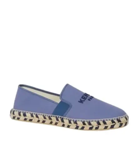 Kenzo Embroidered Logo Espadrille Slip-ons - Lavender