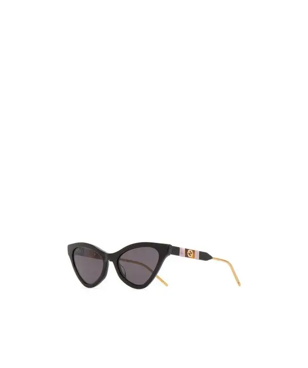 Gucci Cat Eye Acetate Sunglasses - Gray