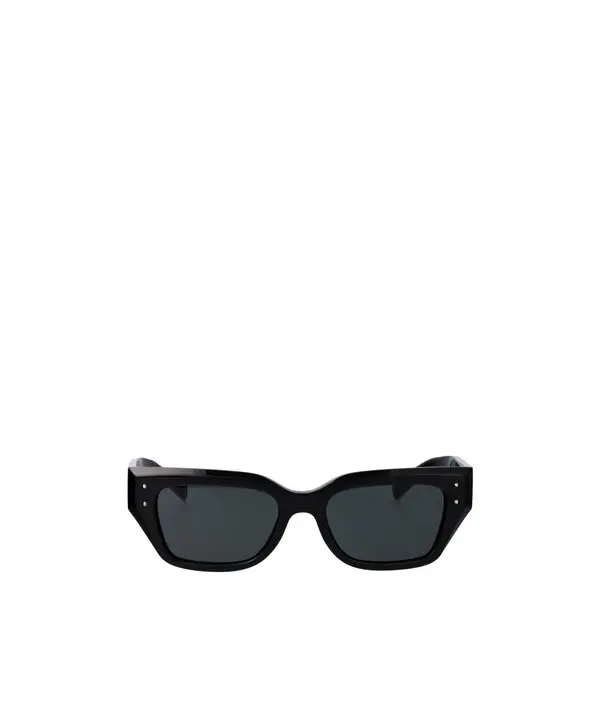 Dolce & Gabbana D-frame Sunglasses - Black