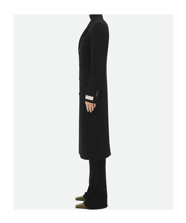 Bottega Veneta Matt Fluid Jersey Coat