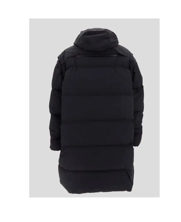 Bottega Veneta Padded Hooded Coat - Black