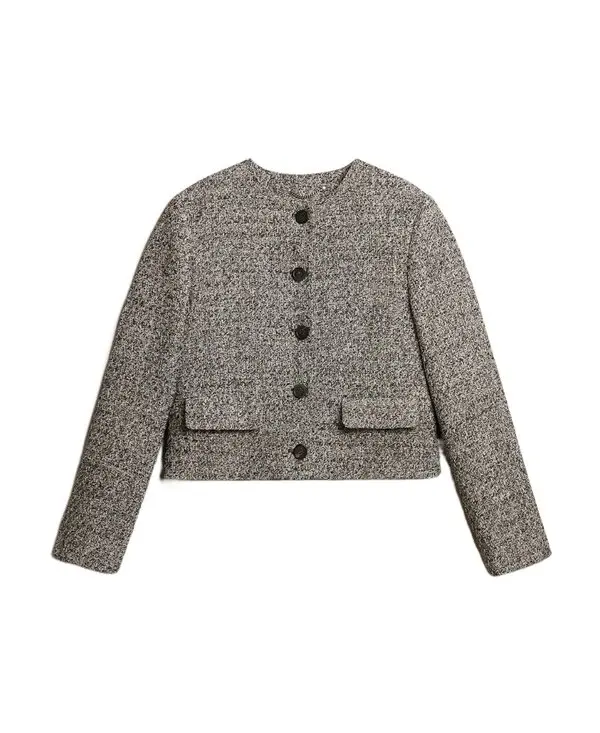 GOLDEN GOOSE Journey Crewneck Buttoned Jacket