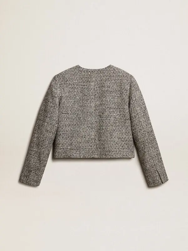 GOLDEN GOOSE Journey Crewneck Buttoned Jacket