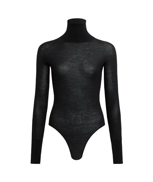 Alaïa Semi-sheer Knitted Bodysuit