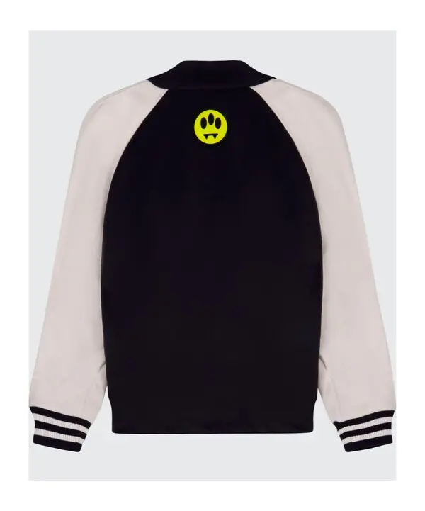 BARROW Logo Printed Varsity Jacket