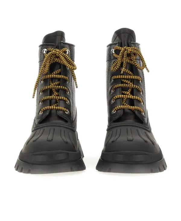 Dsquared2 Chunky Sole Lace-up Ankle Boots