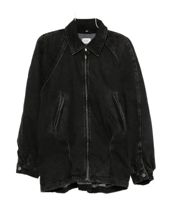 HAIKURE Zip-front Denim Jacket