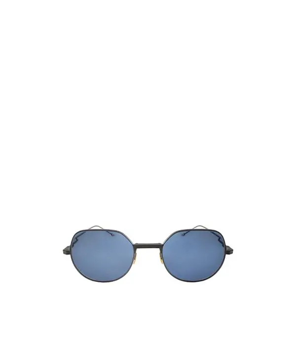 Thom Browne Round Frame Sunglasses - Blue