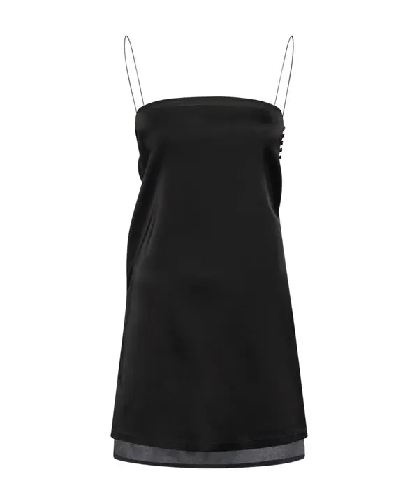 Jacquemus La Robe Elica Cutout Mini Dress - Black