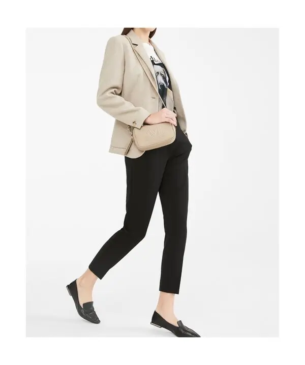 Max Mara Pegno Slim-fit Trousers - Black