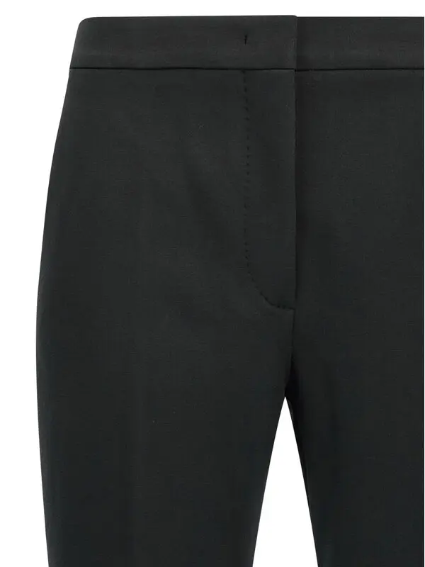 Max Mara Pegno Slim-fit Trousers - Black