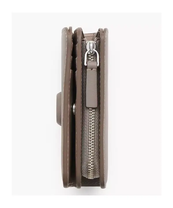 Marc Jacobs Covered J Marc Bi-fold Mini Wallet - Cement