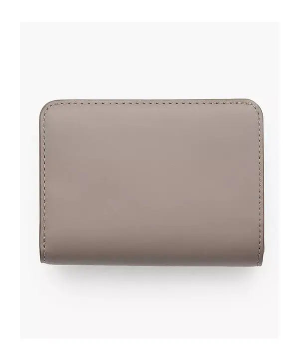 Marc Jacobs Covered J Marc Bi-fold Mini Wallet - Cement