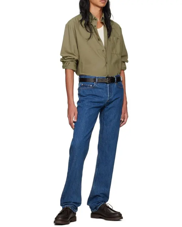 A.p.c. New Standard Low-rise Straight-leg Jeans