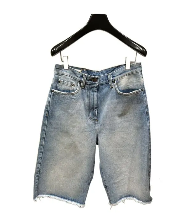 Dries Van Noten Light Wash Denim Shorts