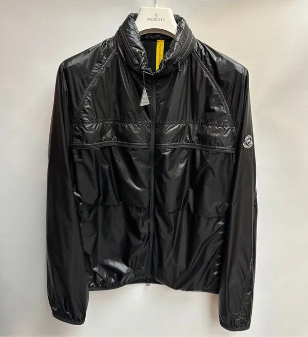 Moncler X Mercedes-benz Nigo Long Sleeve Casual Jacket - Black