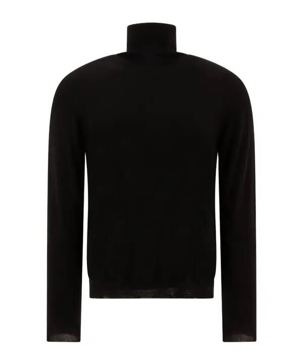 ZANONE Flexwool Rollneck Sweater - Black