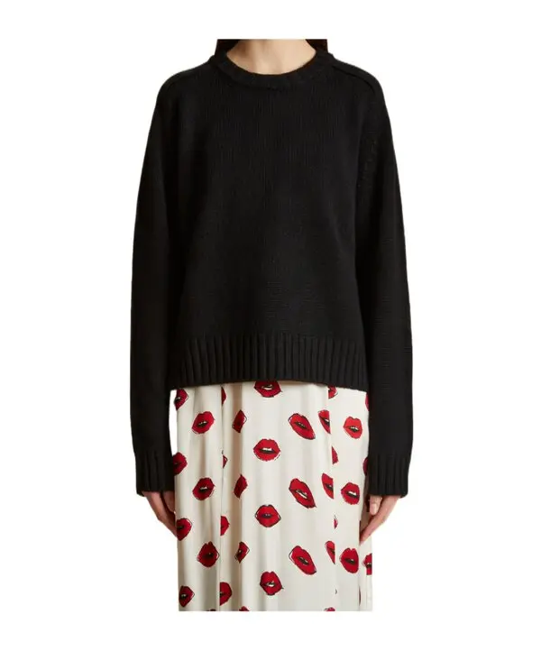Khaite Long-sleeved Crewneck Jumper