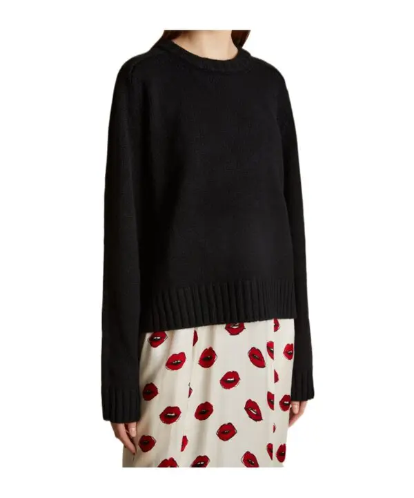 Khaite Long-sleeved Crewneck Jumper