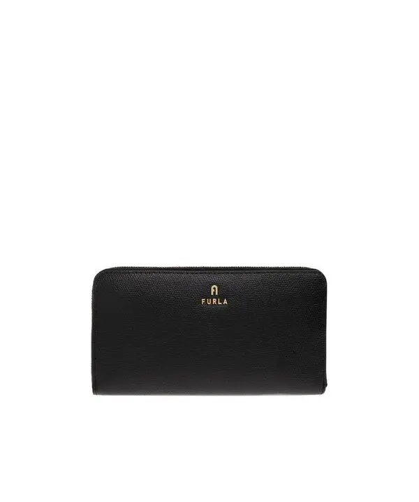 Furla Camelia Zipped Wallet - Black