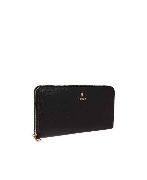 Furla Camelia Zipped Wallet - Black