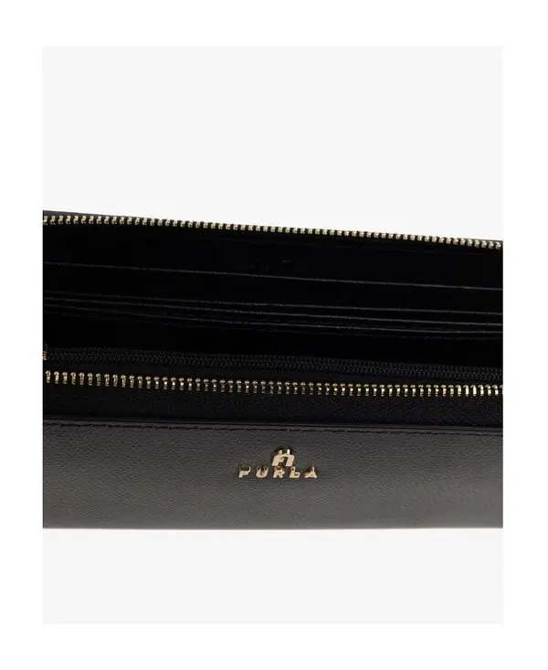 Furla Camelia Zipped Wallet - Black