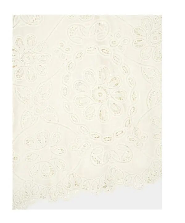 Zimmermann Rhiannon Embroidered Maxi Skirt