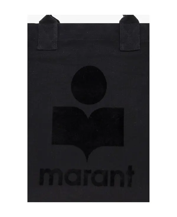 Isabel Marant Étoile Logo Print Tote - Black