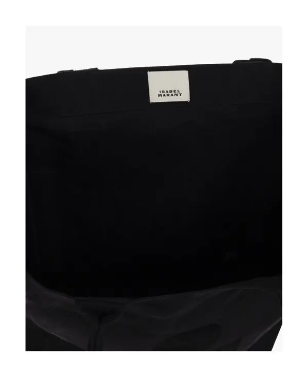 Isabel Marant Étoile Logo Print Tote - Black