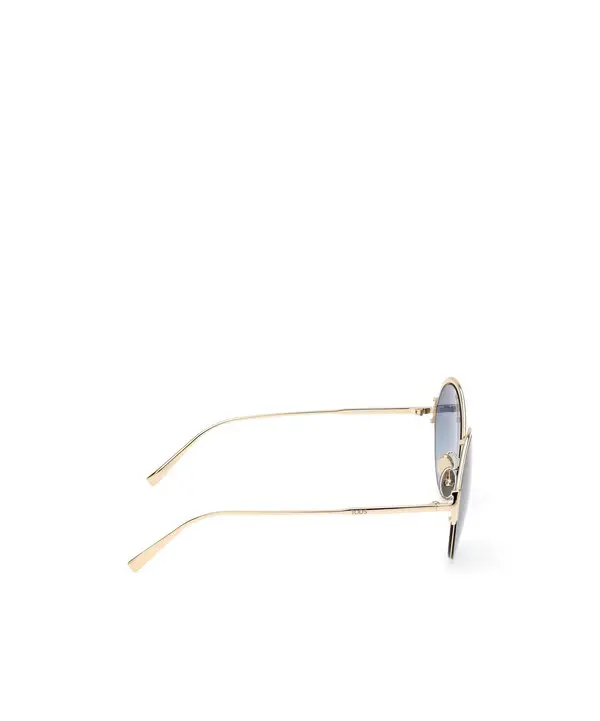 TOD'S Oval Sunglasses - Gold