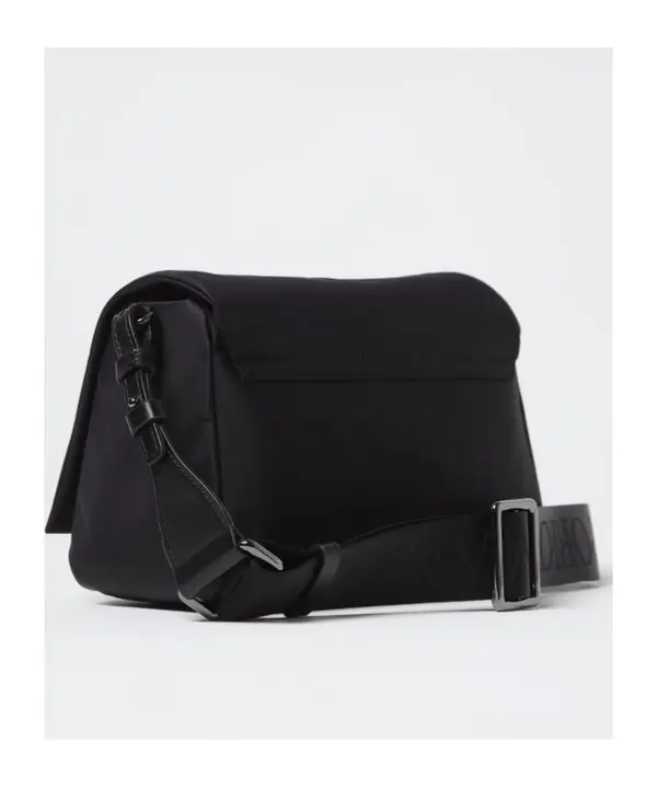 Emporio Armani Messenger Bag With Adjustable Shoulder Strap