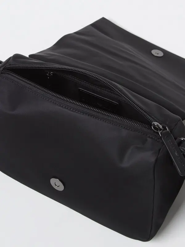 Emporio Armani Messenger Bag With Adjustable Shoulder Strap