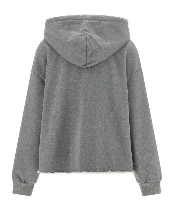 MAISON MARGIELA Spray Print Hoodie - Grey