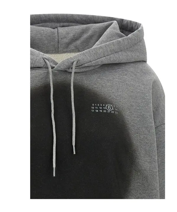 MAISON MARGIELA Spray Print Hoodie - Grey