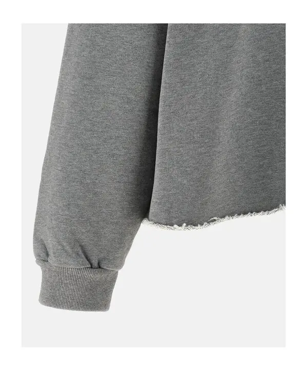 MAISON MARGIELA Spray Print Hoodie - Grey