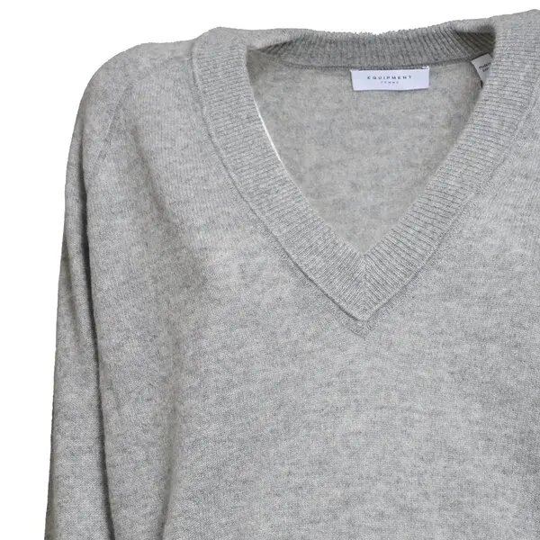 Equipment V-neck Knitted Jumper