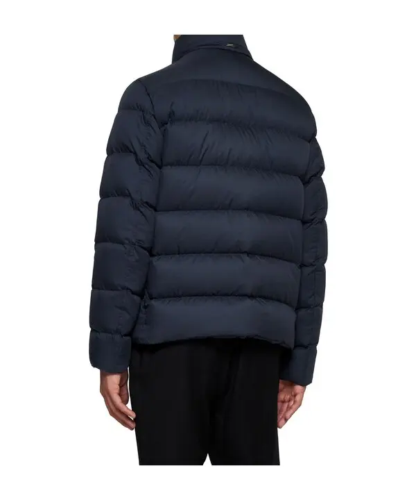 Herno Padded Jacket With Removable Faux Fur Collar